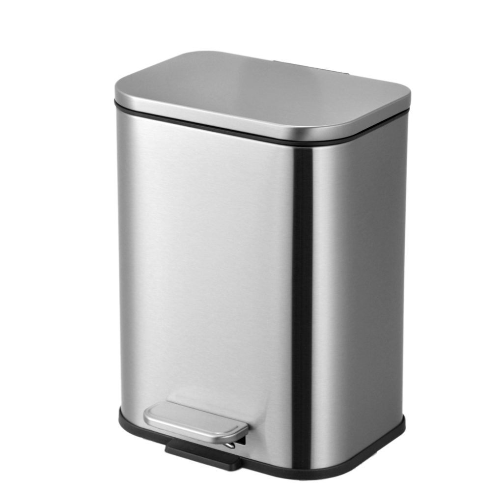 Rectangle Stainless Steel Trash Can-5L/12L/20L/30L/50L | Swanlord ...