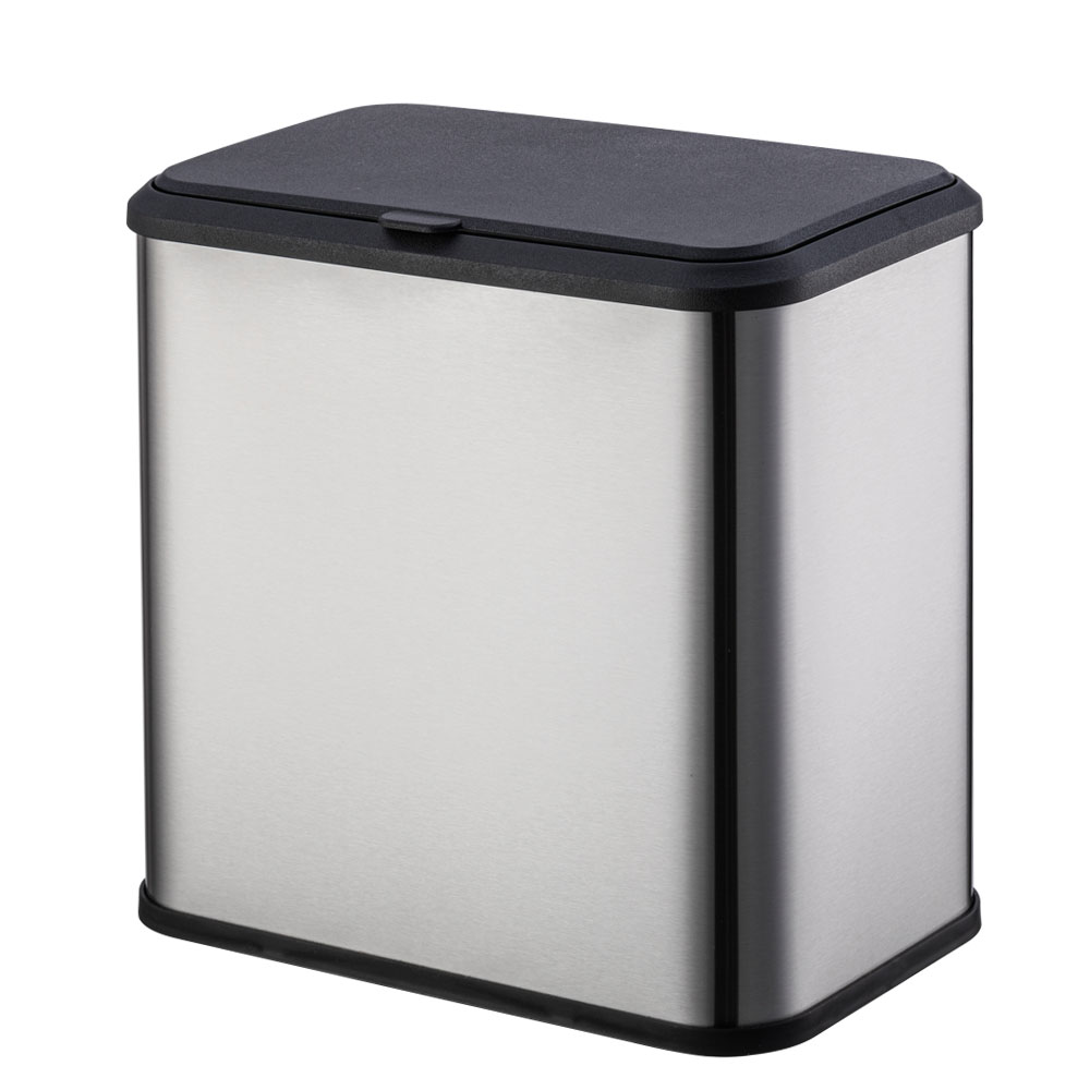 Kitchen Compost Bin With Sliding Cover Standing Structure For Desktop ...